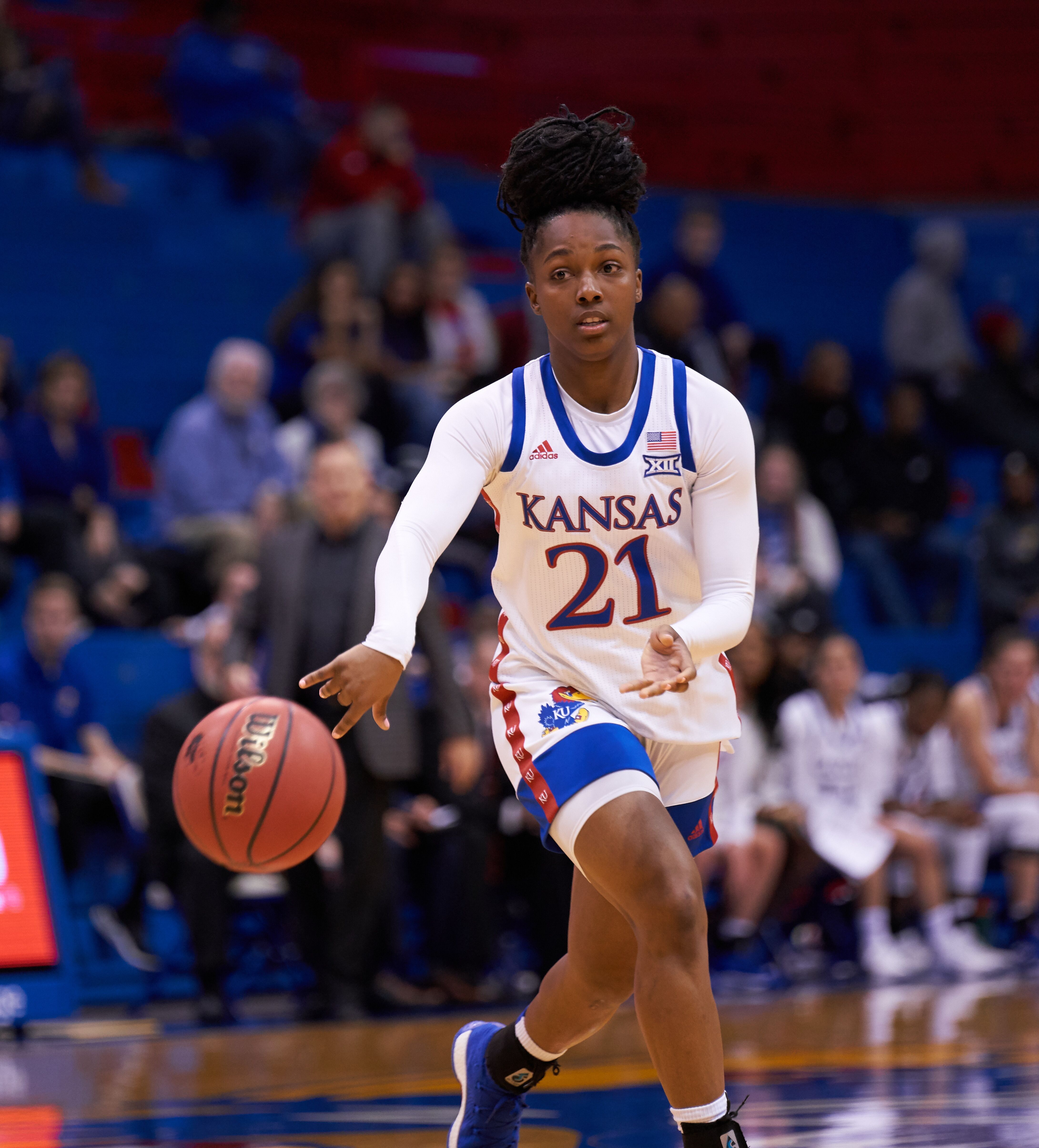 Missing leading scorer, KU women’s basketball drops 72-69 decision to ...